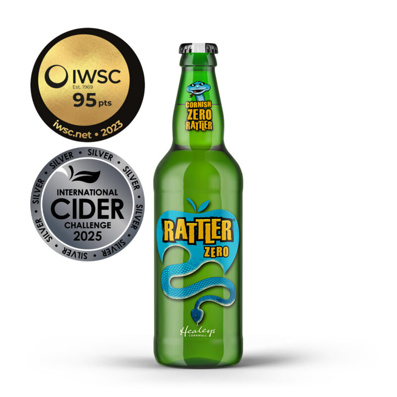 Rattler Zero 0% ABV Cider | Low Alcohol Cider | Healeys Cyder