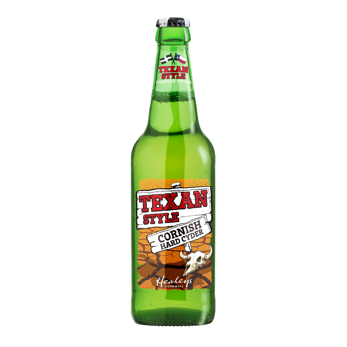 Texan Style Cornish Hard Cider | 8 x 330ml | Healeys Cyder